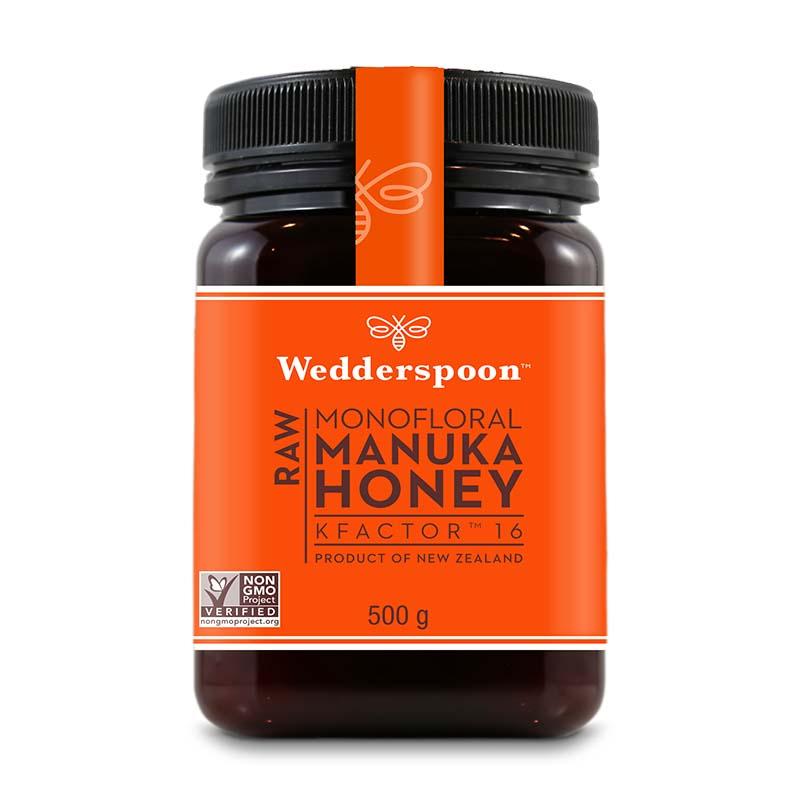 Wedderspoon Manuka-hunaja KF16 (manukahunaja), 500 g | Ruohonjuuri