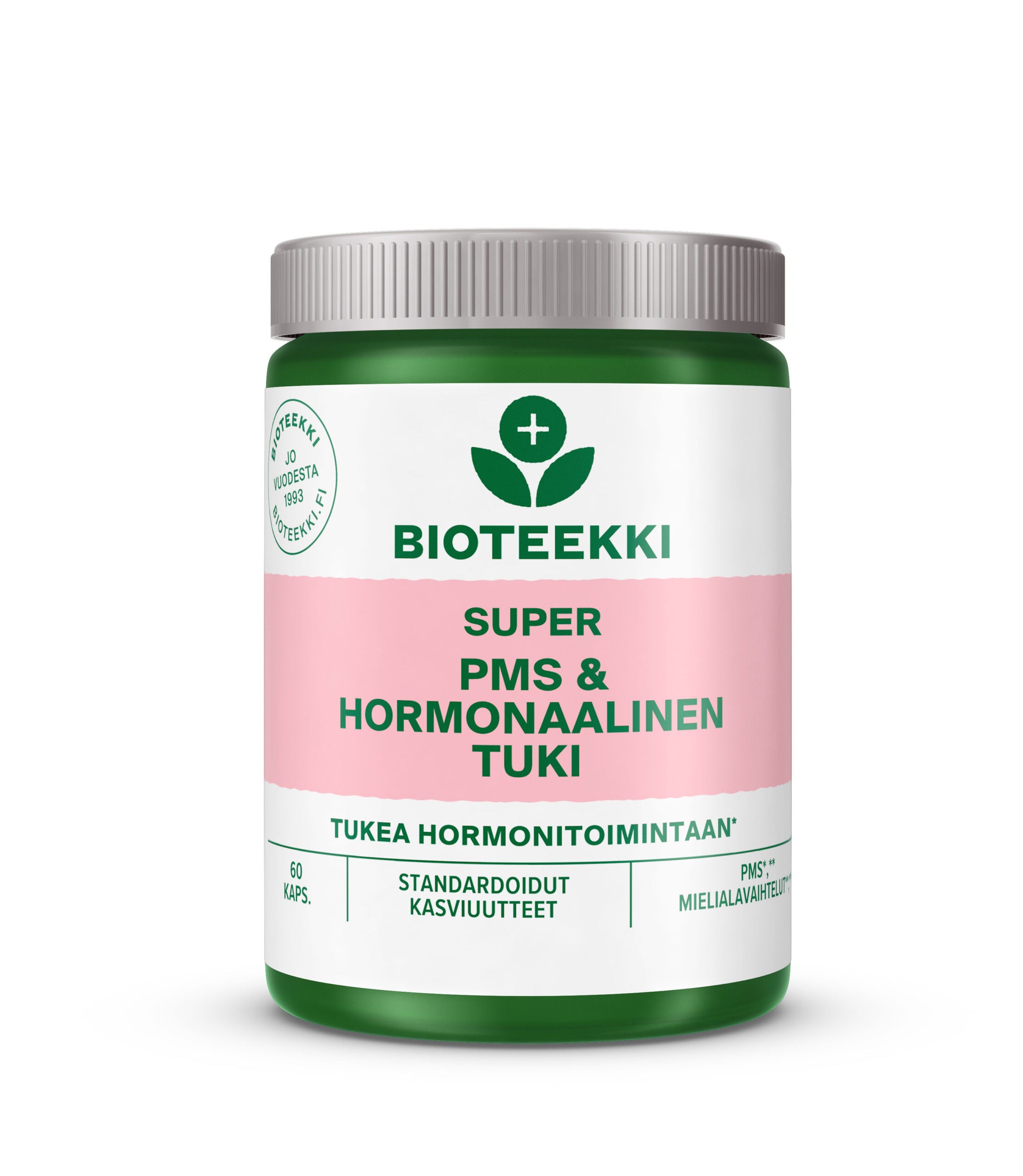 Super PMS & Hormonaalinen tuki, 60 kaps – Ruohonjuuri