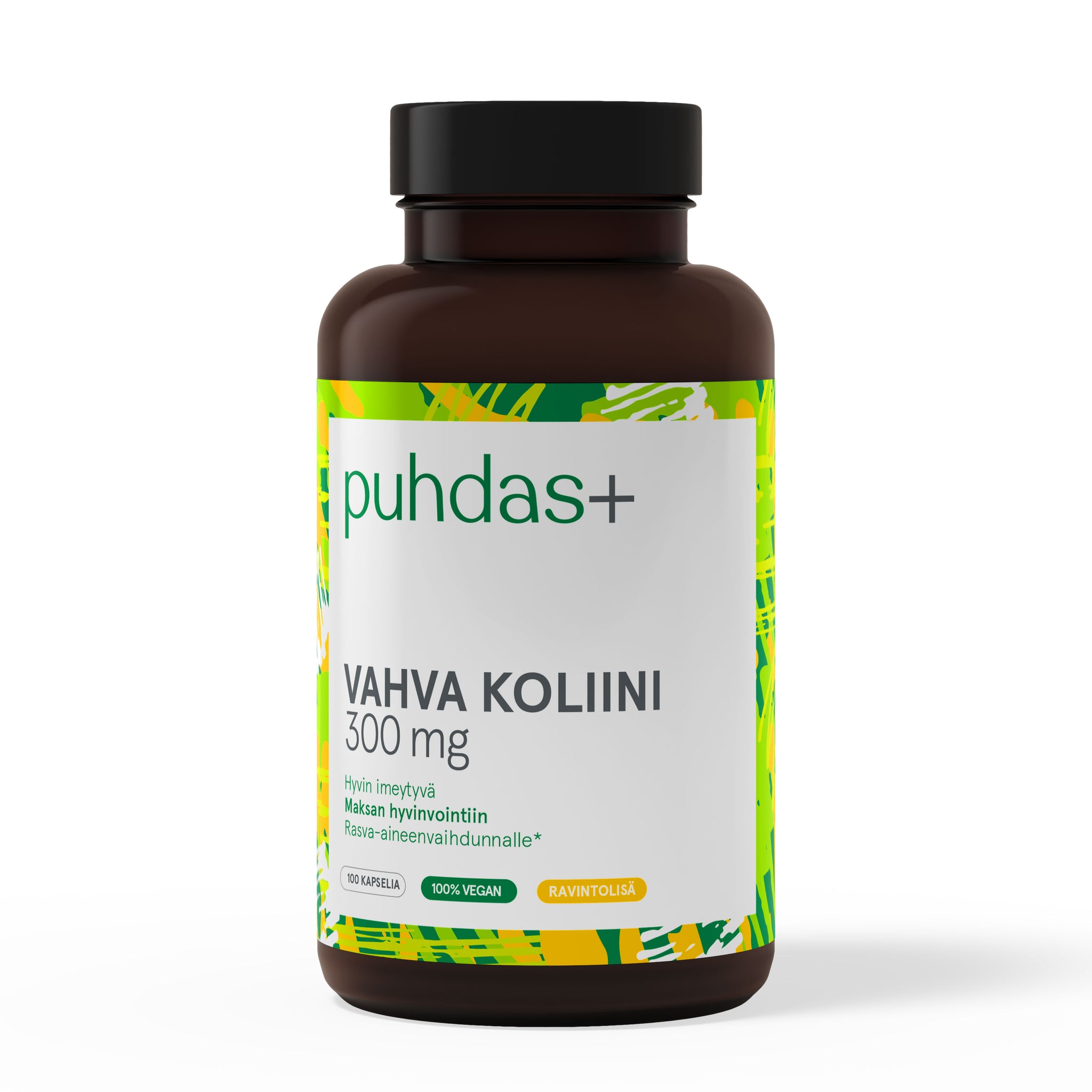 Vahva Koliini 300 mg, 100 kaps – Ruohonjuuri