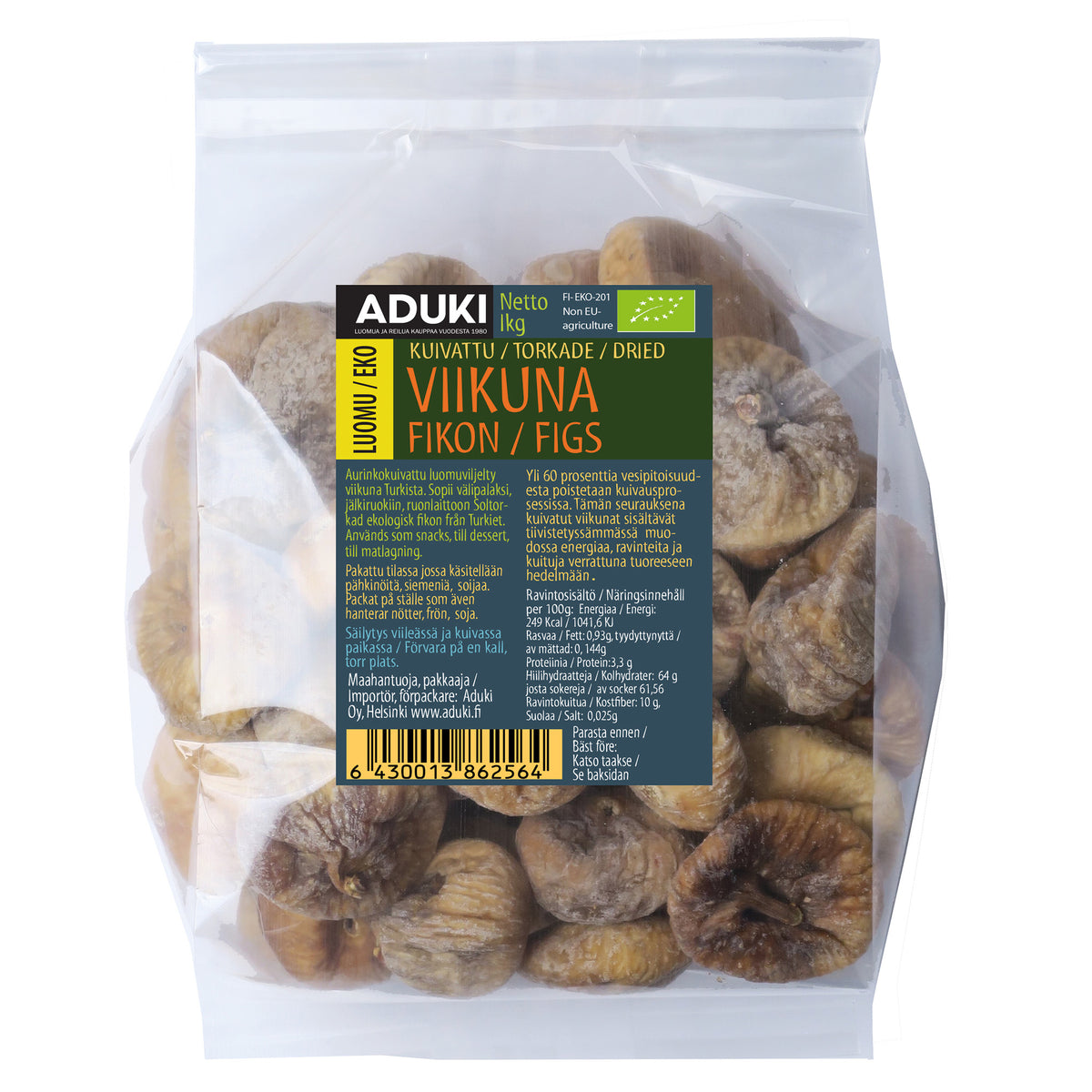 Viikuna, kuivattu 1 kg – Ruohonjuuri
