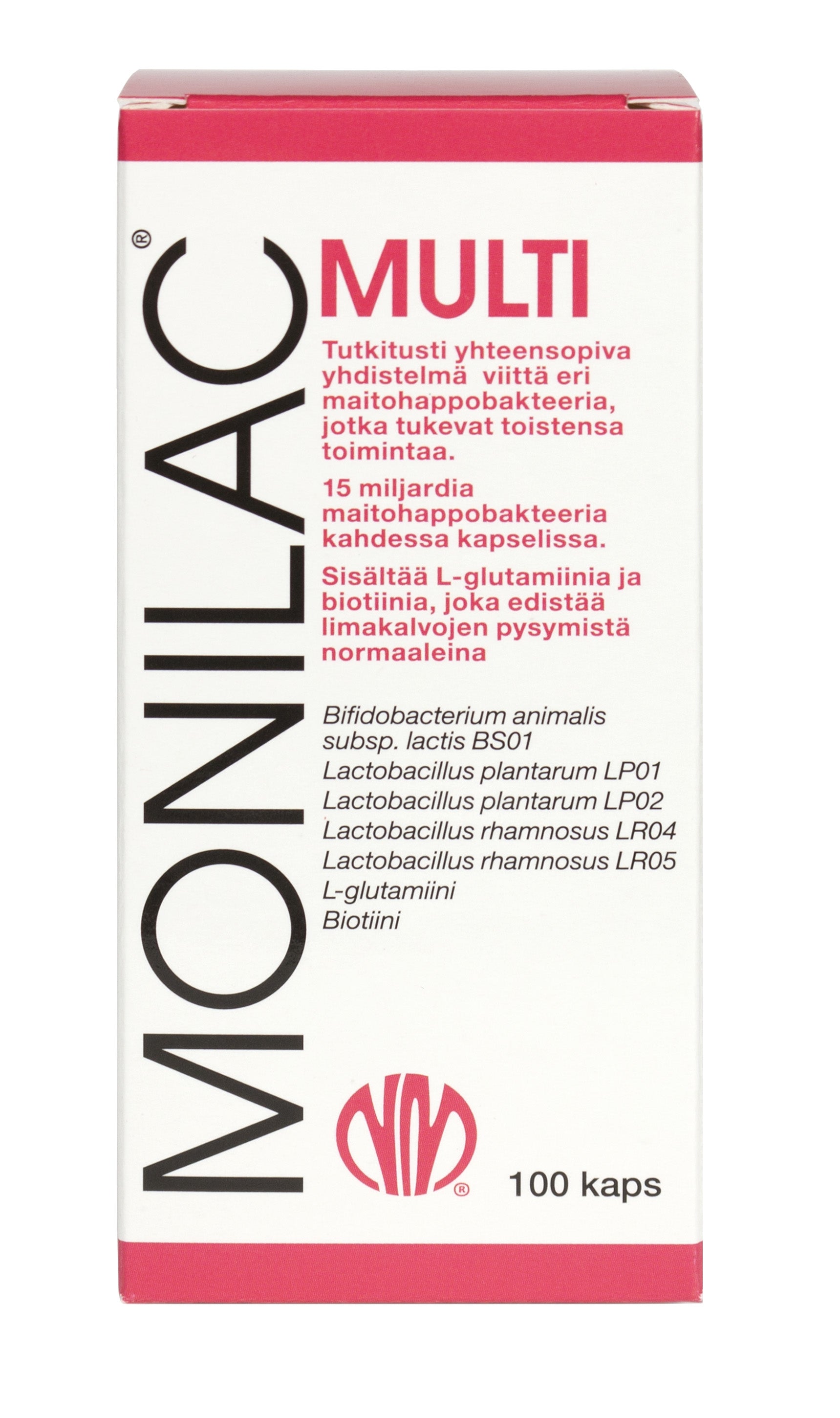 Koko perheen maitohappobakteeri - Monilac, Multi, 100 kpl, 100 g ...