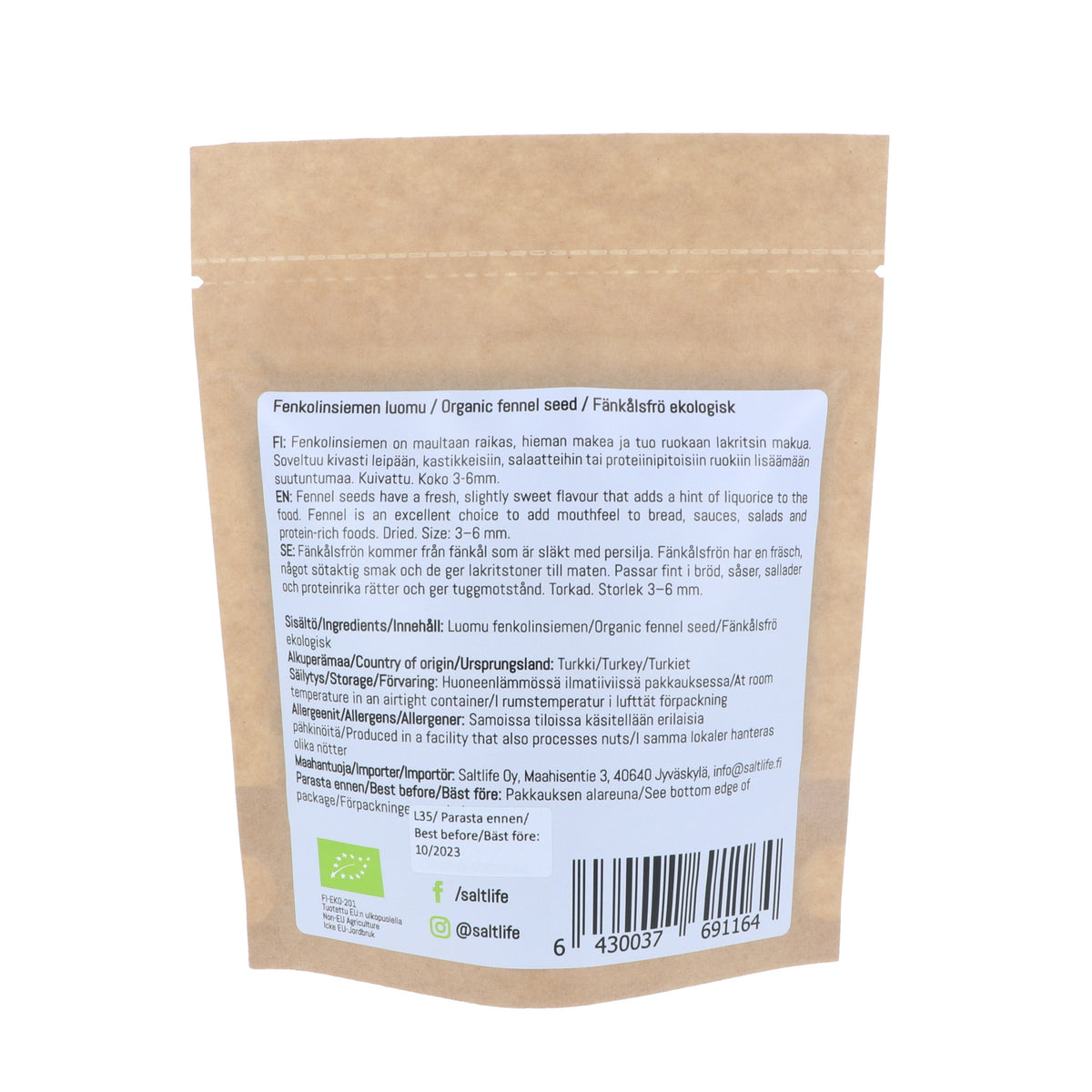 Fenkolinsiemen, 50 g – Ruohonjuuri