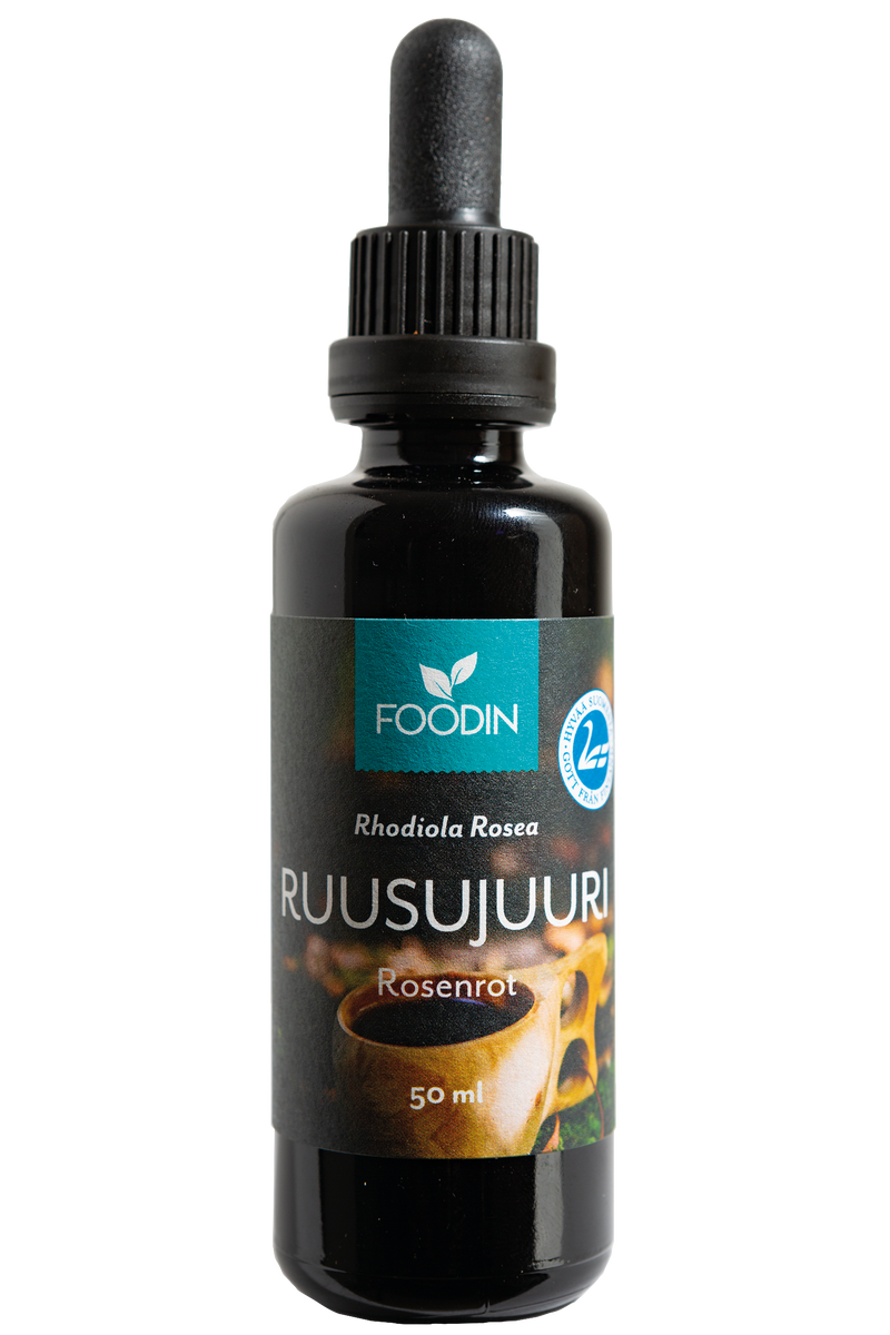 Ruusujuuri-tinktuura, kotimainen, 50 ml – Ruohonjuuri