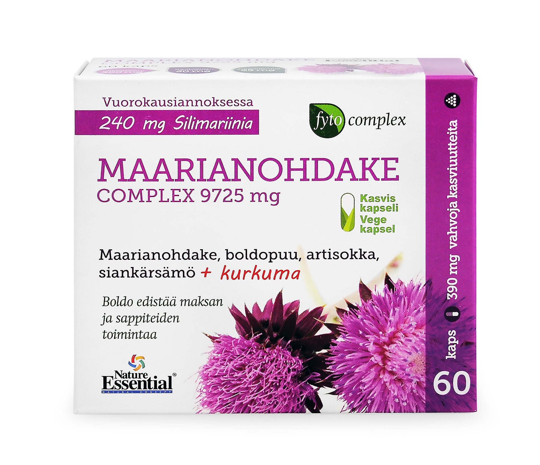 Fytocomplex Maarianohdake + Boldo + Latva-artisokka + Siankärsämö + Ku ...